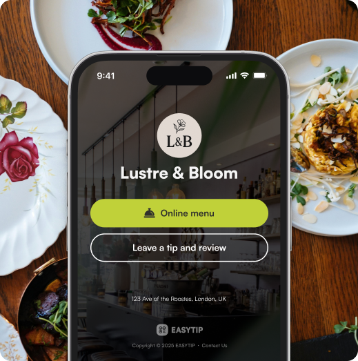 Restaurant Digital Tipping Made Simple | EasyTip