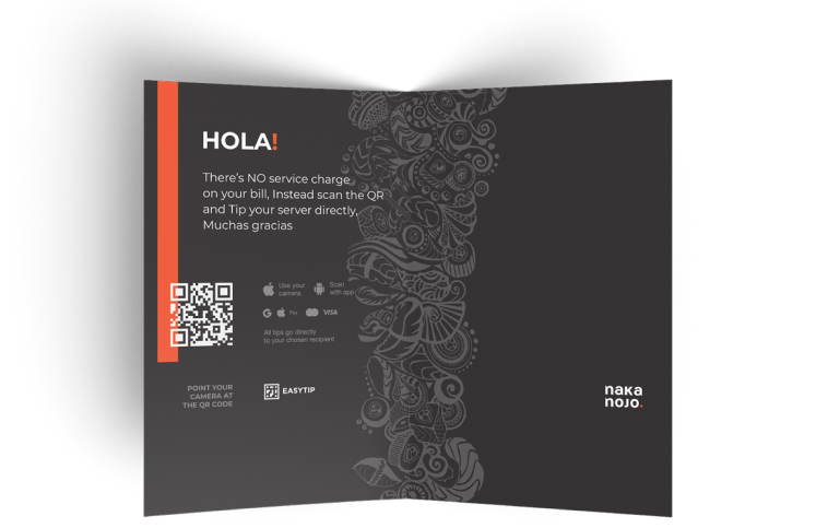 Our cashless tipping platform makes digital tips hassle-free