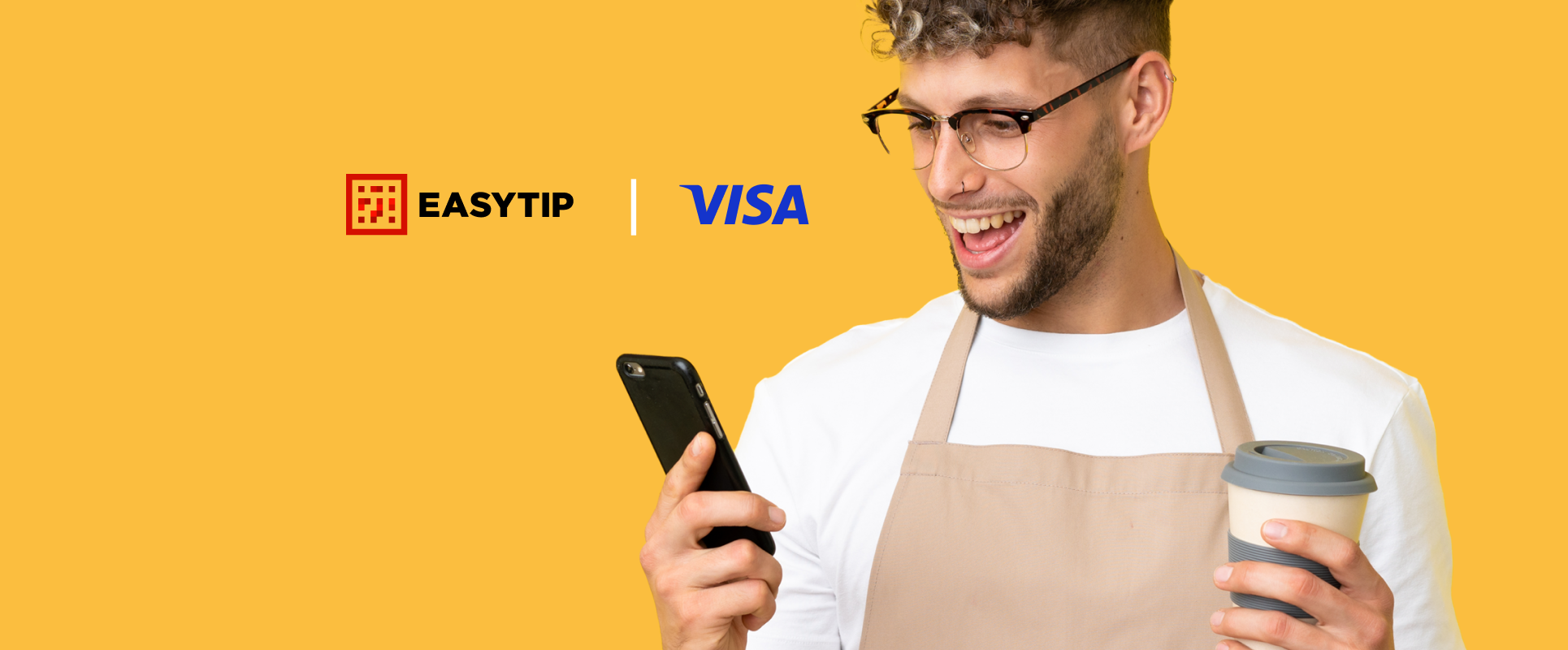 Our cashless tipping platform makes digital tips hassle-free